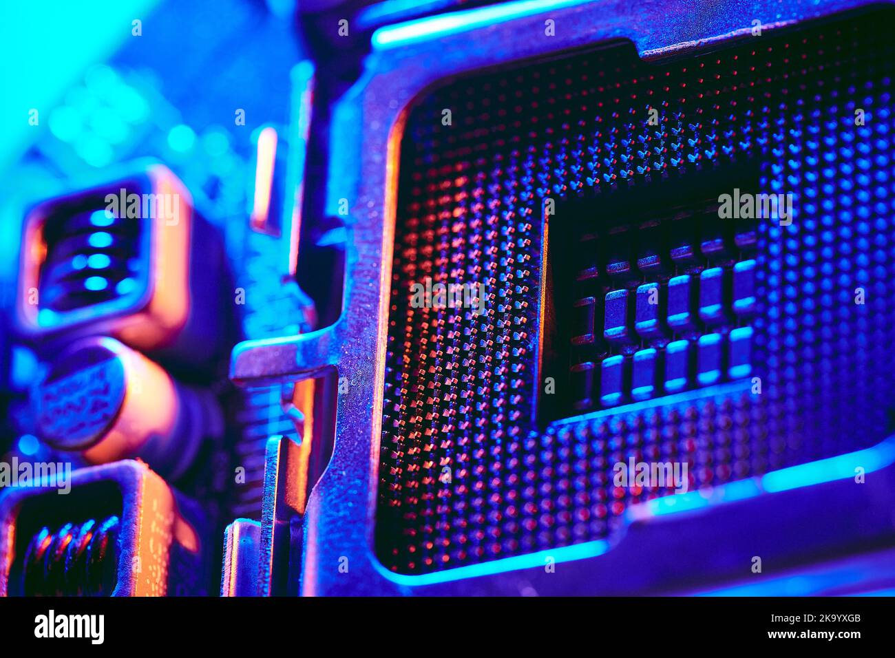 Mainboard cpu socket Stock Photo - Alamy