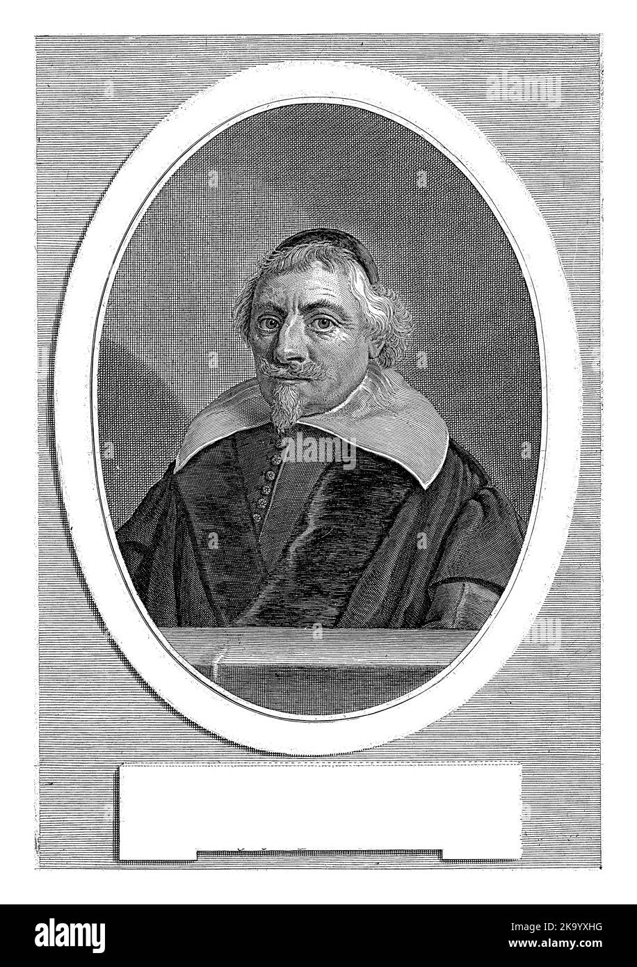 Portrait of Andre Rivet, professor at Leiden Stock Photo - Alamy