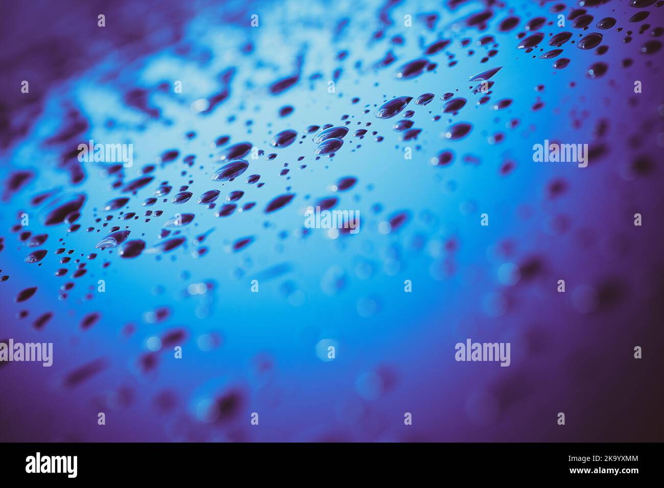 Water droplets abstract Stock Photo - Alamy