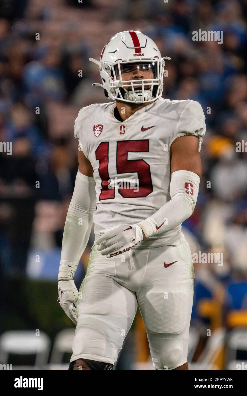 Stanford Cardinal defensive end Stephen Herron (15) during a NCAA ...