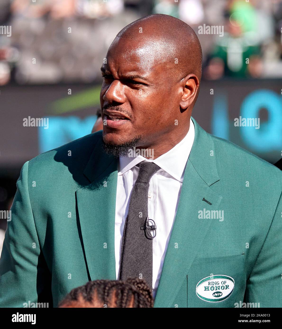 East Rutherford, New Jersey, USA. 30th Oct, 2022. Former New York Jets ...