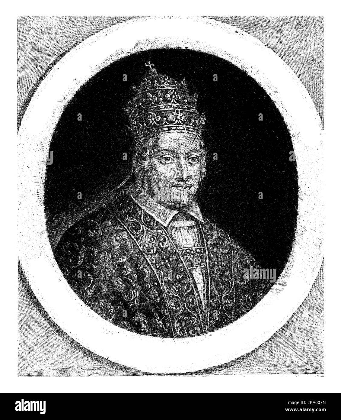 Portrait of Pope Innocent XII, Jacob Gole, 1691 - 1724 Stock Photo - Alamy