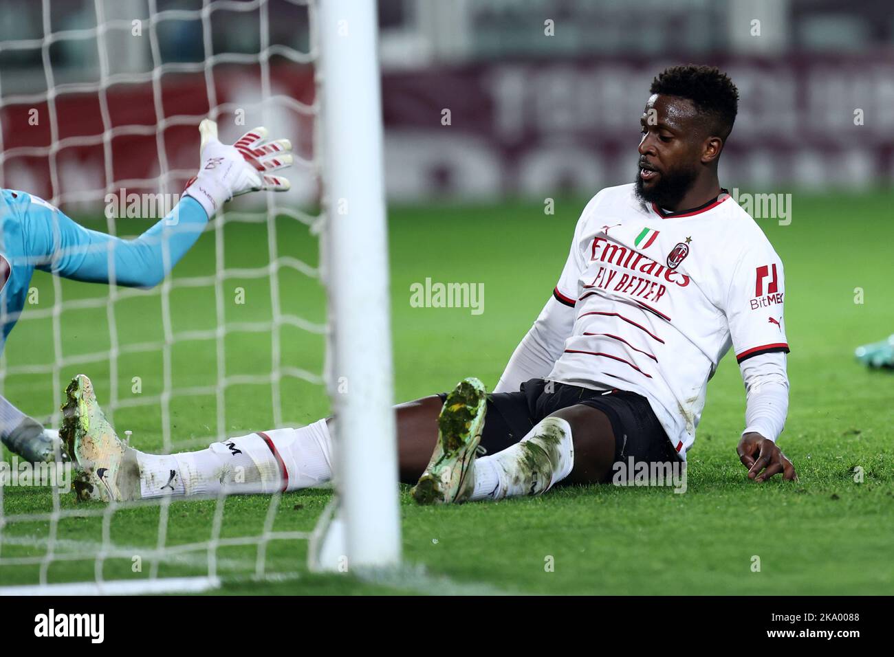 Turin, Italy. 30th Oct, 2022. Divock Origi of Ac Milan looks dejected ...