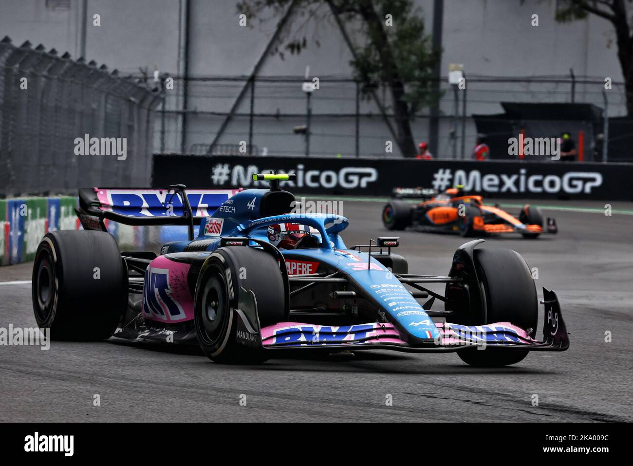 Esteban Ocon (FRA) Alpine F1 Team A522. 30.10.2022. Formula 1 World Championship, Rd 20, Mexican ...