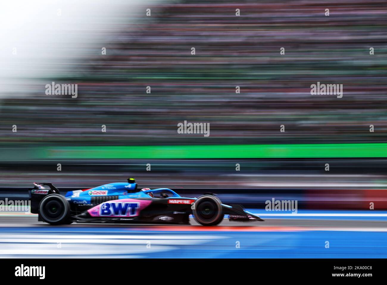 Esteban Ocon (FRA) Alpine F1 Team A522. 30.10.2022. Formula 1 World Championship, Rd 20, Mexican ...