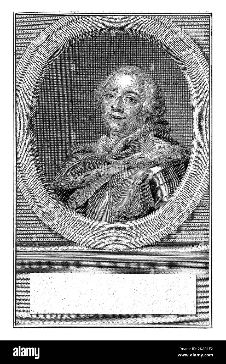 Portrait of William IV, Prince of Orange-Nassau, Jacob Houbraken, after ...