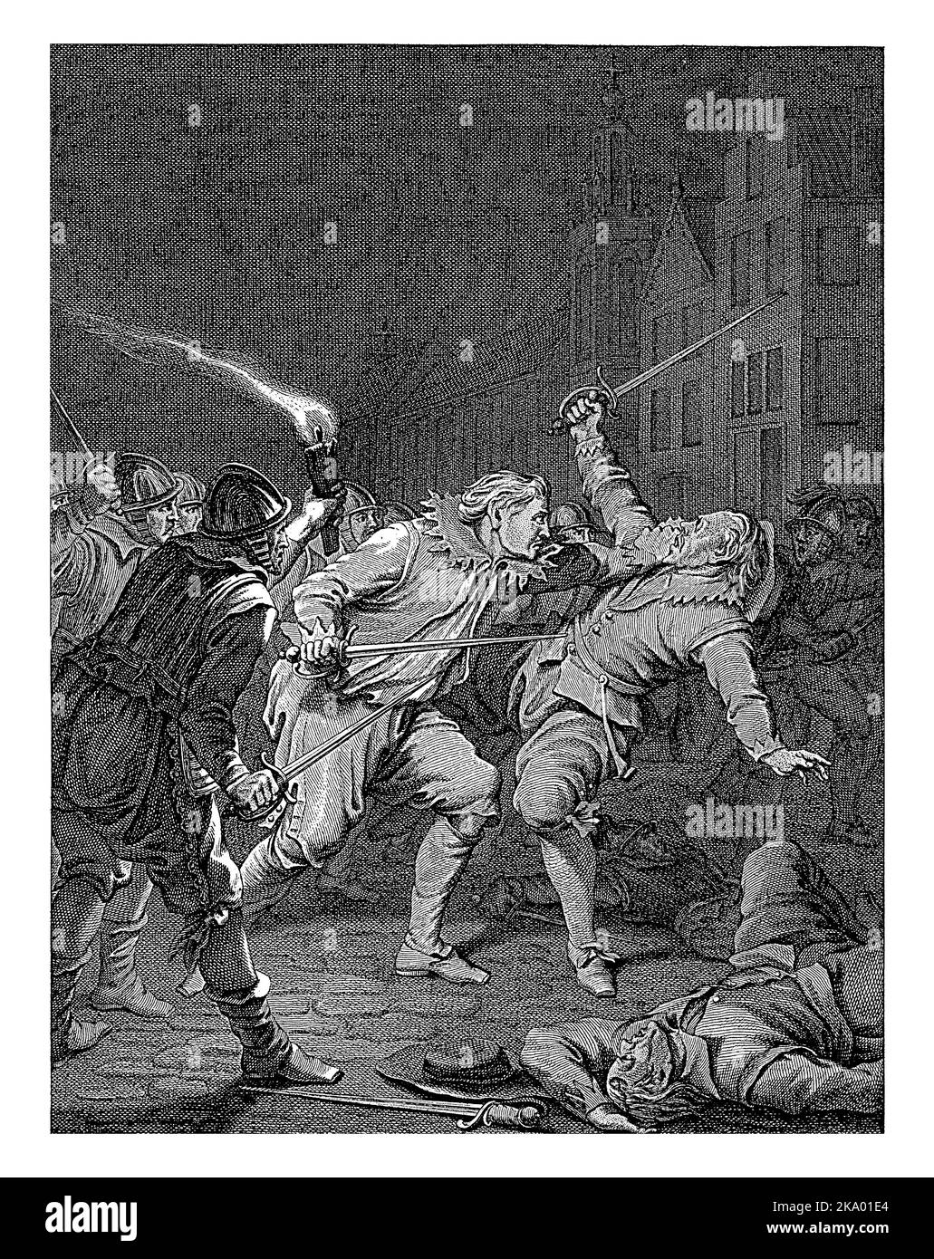 Is slain with the sword by goignies hi-res stock photography and images ...