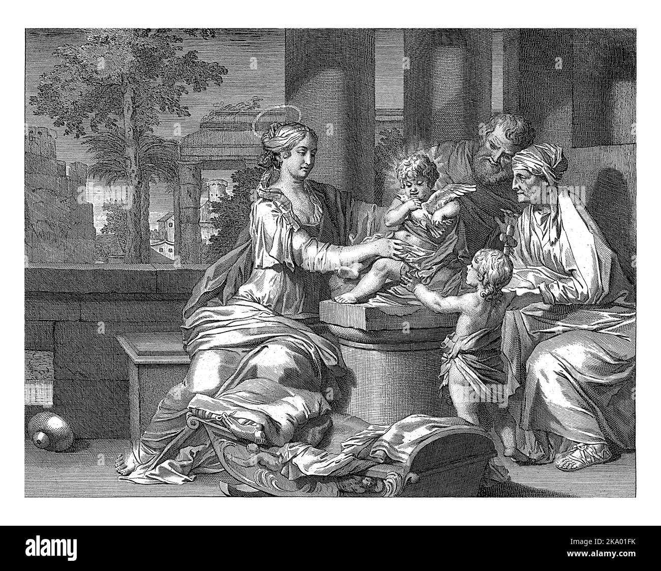 Zacharias and john the baptist Cut Out Stock Images & Pictures - Alamy