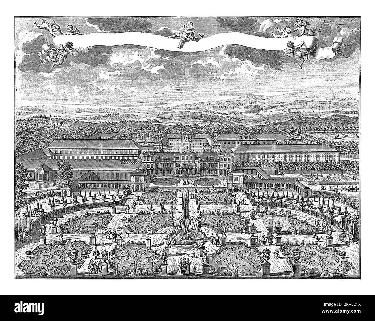 Side view from garden Black and White Stock Photos & Images - Alamy