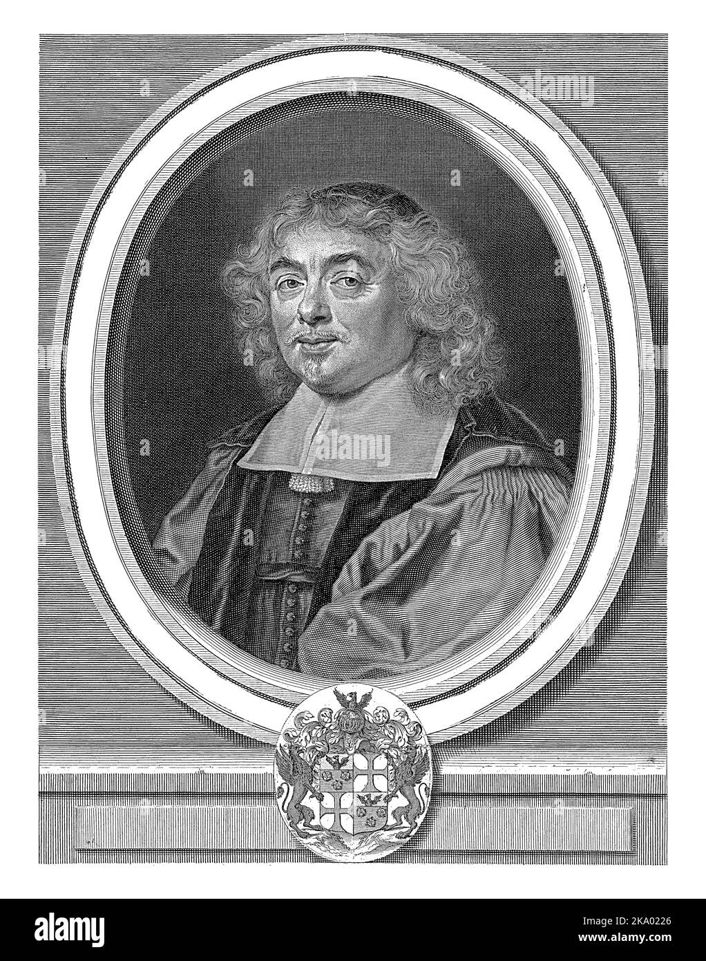 Retro engraving portrait Cut Out Stock Images & Pictures - Alamy