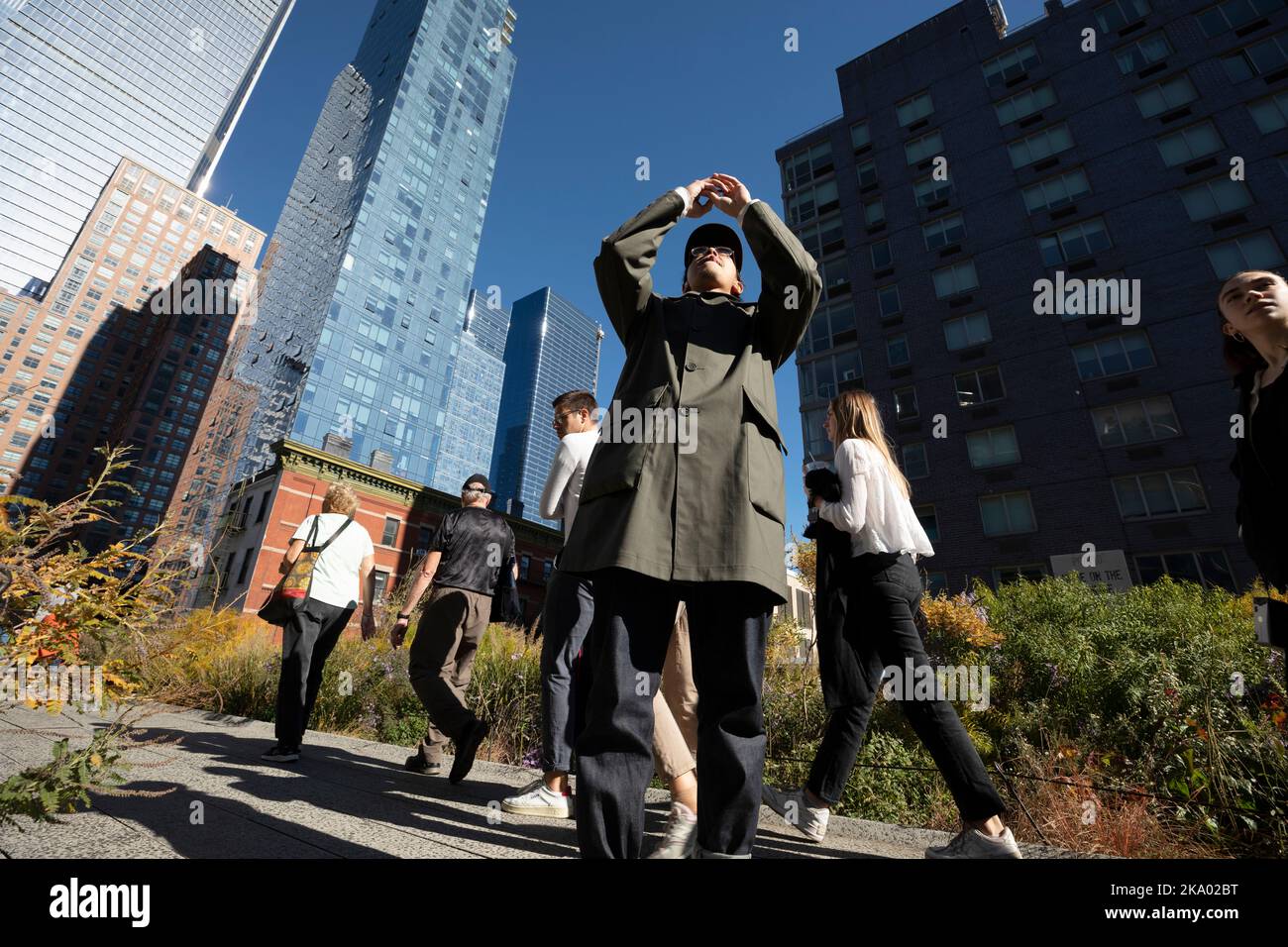 The High Line, Chelsea, Manhattan Stock Photo - Alamy