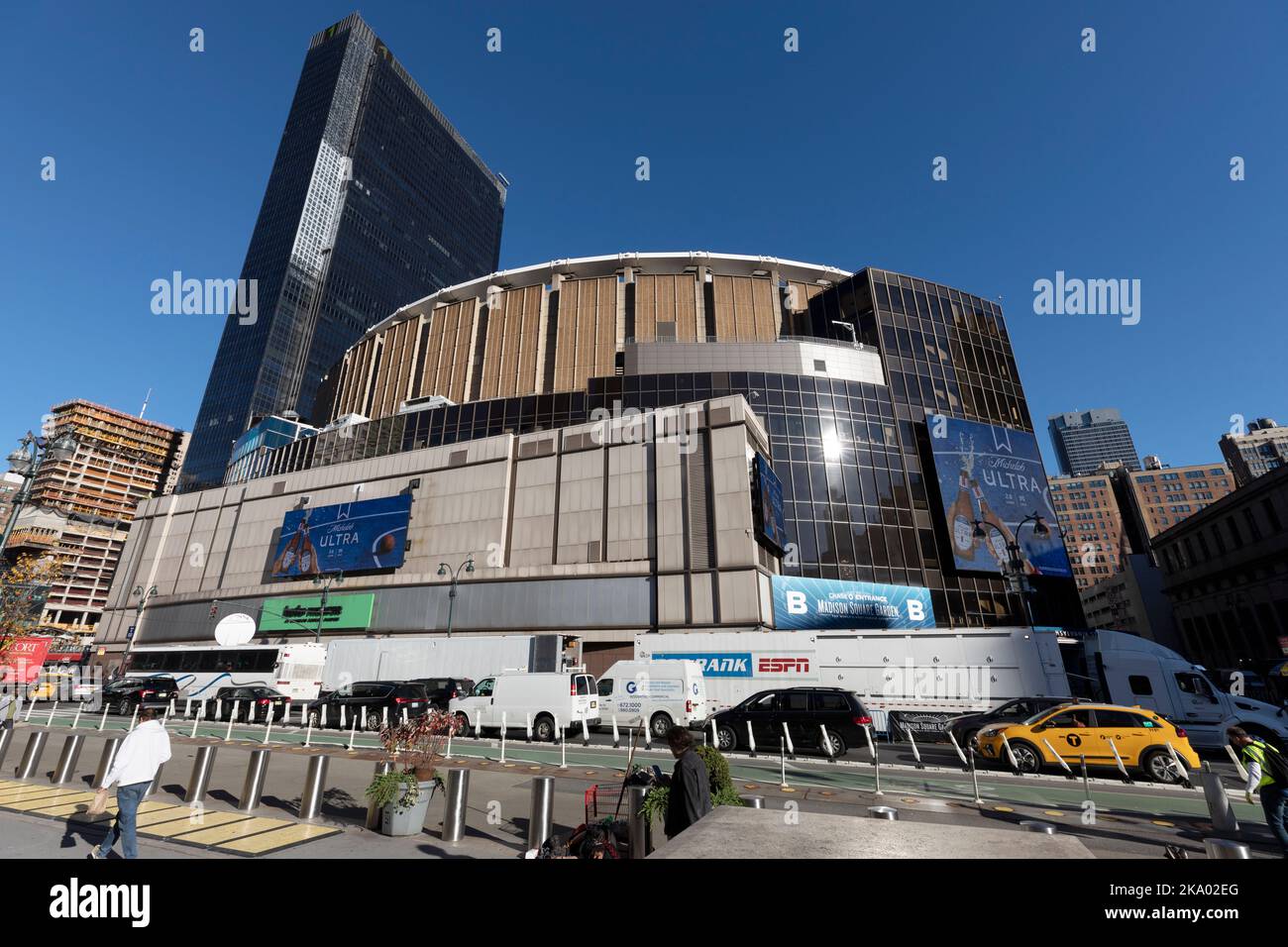 Madison Square Garden, Manhattan, New York City Stock Photo - Alamy