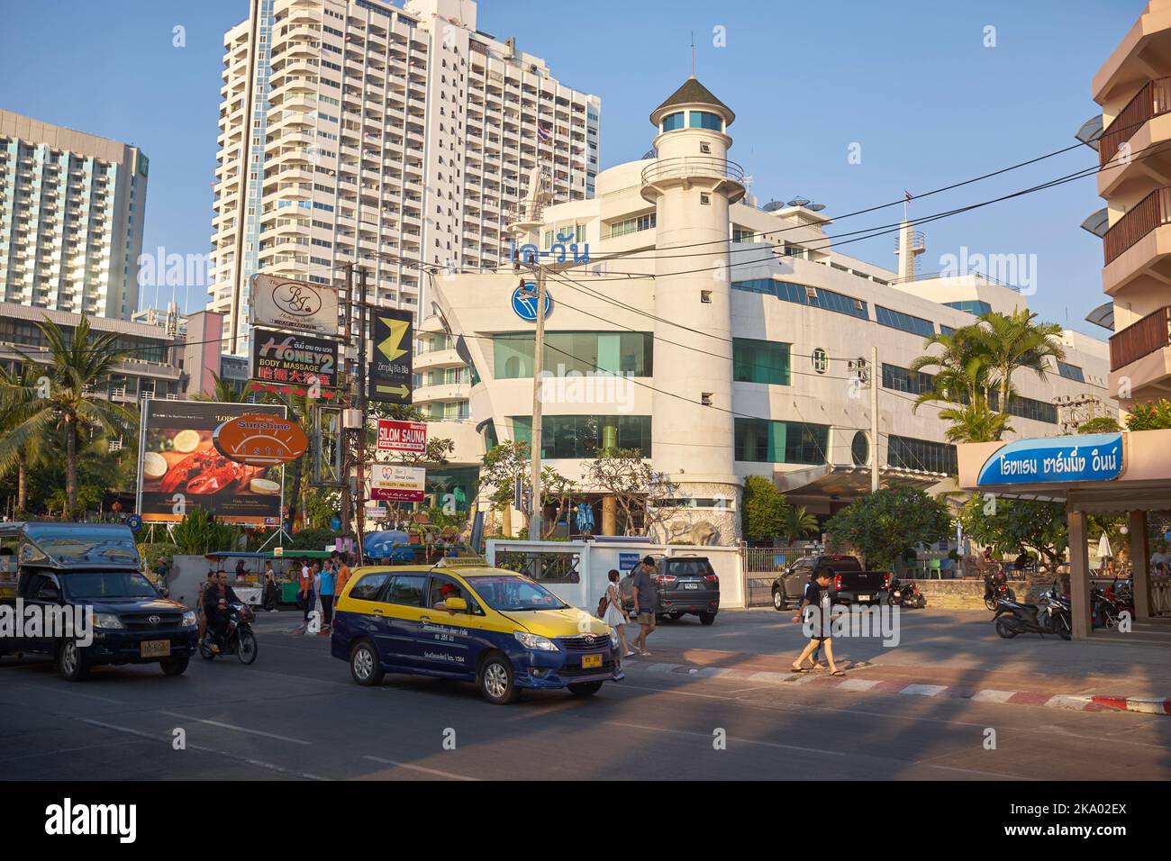 A One Hotel Resort in Pattaya Thailand Stock Photo - Alamy