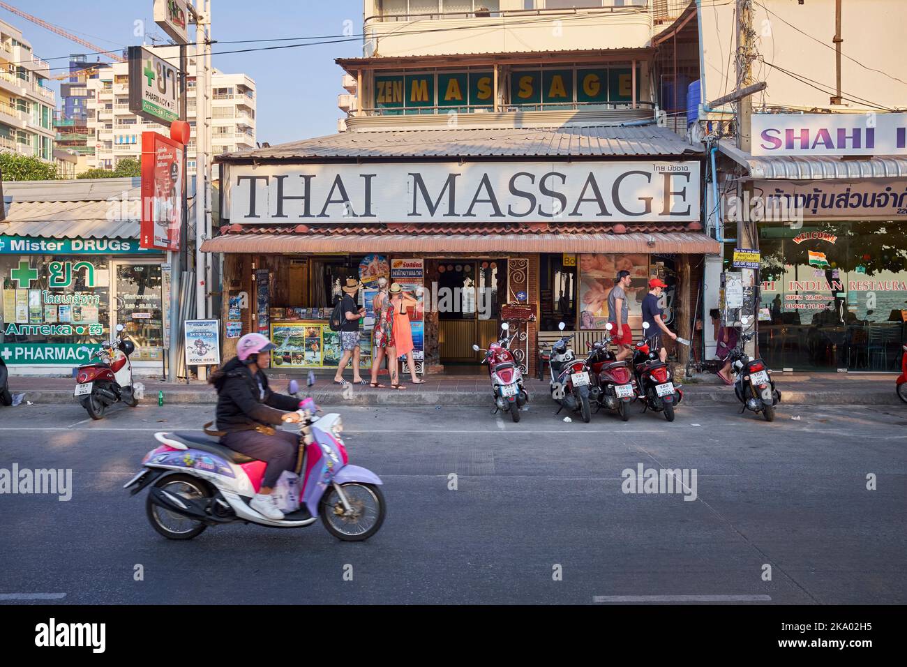 Asian massage parlour hi-res stock photography and images - Alamy