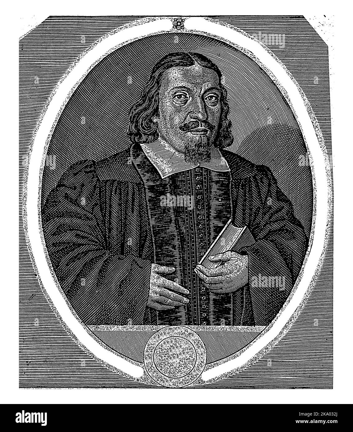 Portrait of Caspar Bertram, Johann DÃ¼rr, 1621 - 1663 Stock Photo - Alamy