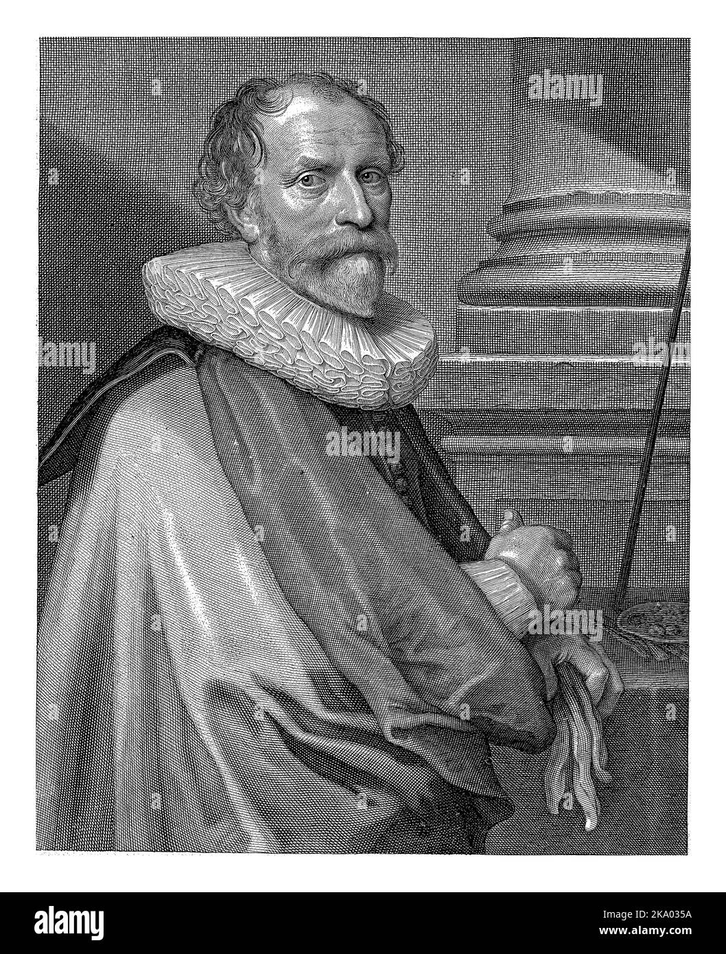 Portrait of Michiel Jansz. van Mierevelt, Willem Jacobsz. Delff, after ...