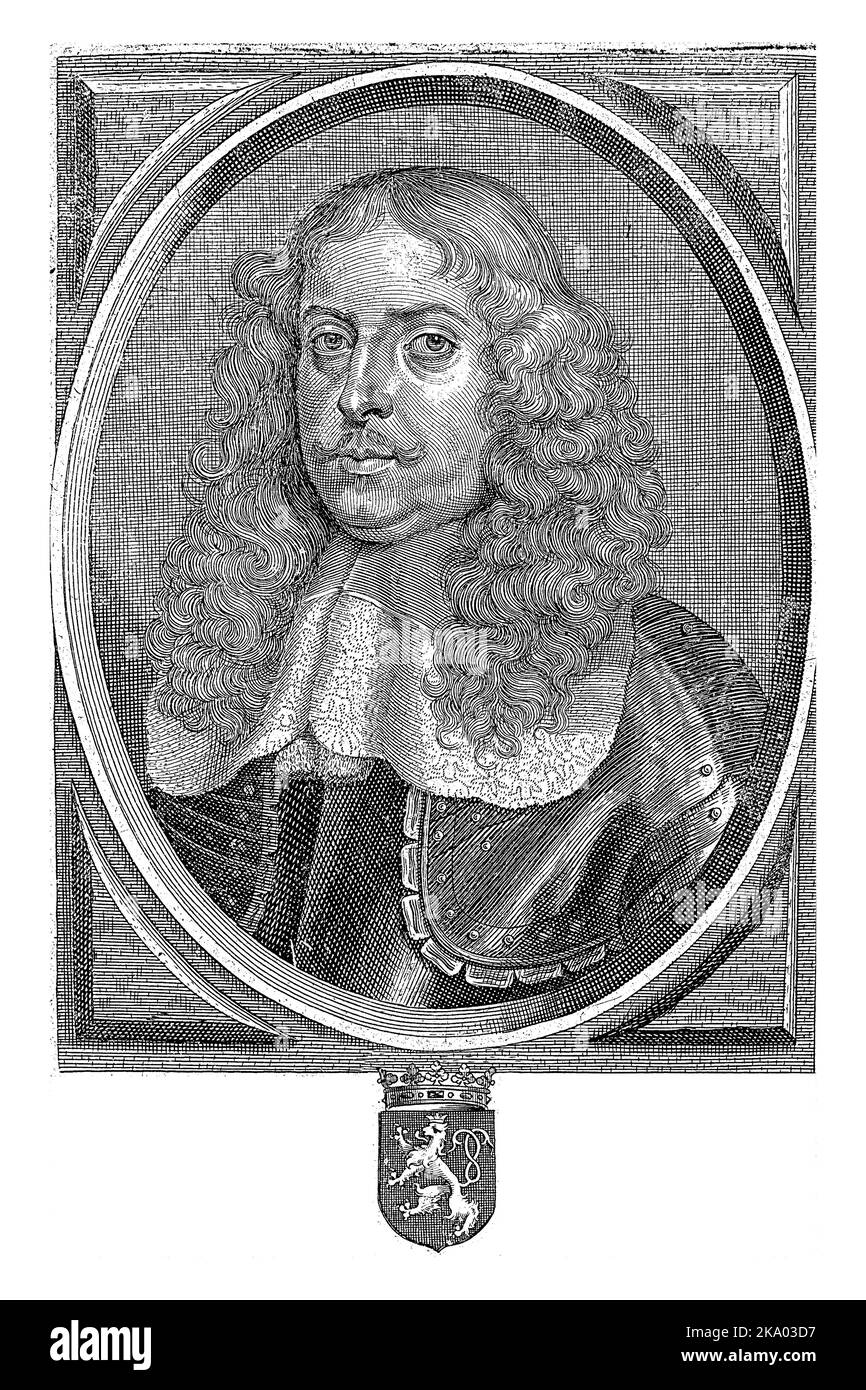 Portrait of Alexander of Bournonville, Prince of Bournonville and Count ...