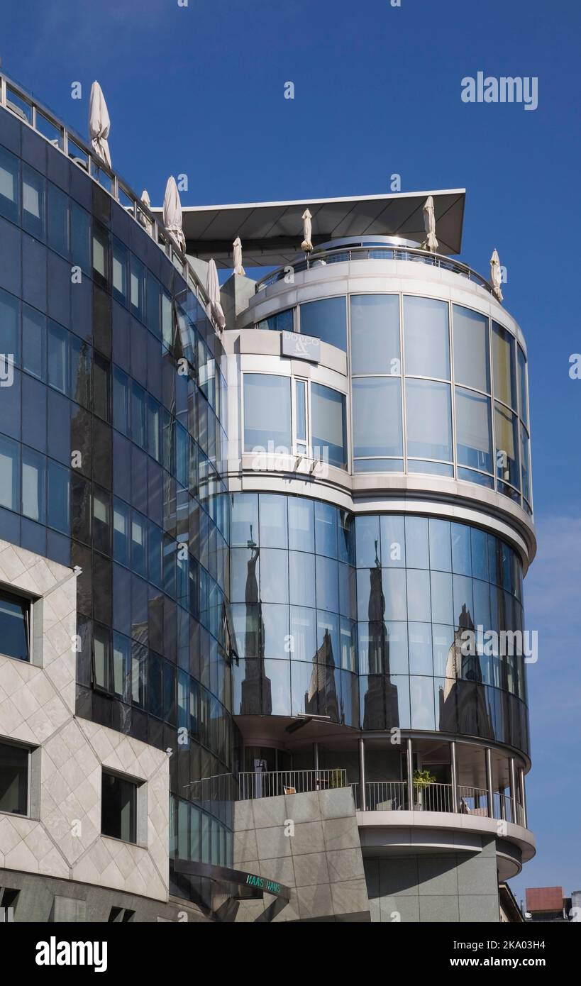 Modern architectural style Do & Co Hotel building, Vienna, Austria ...