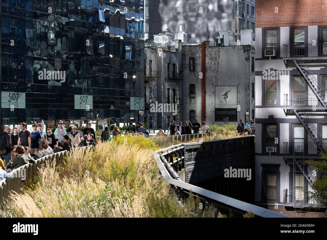 The High Line, Chelsea, Manhattan Stock Photo - Alamy