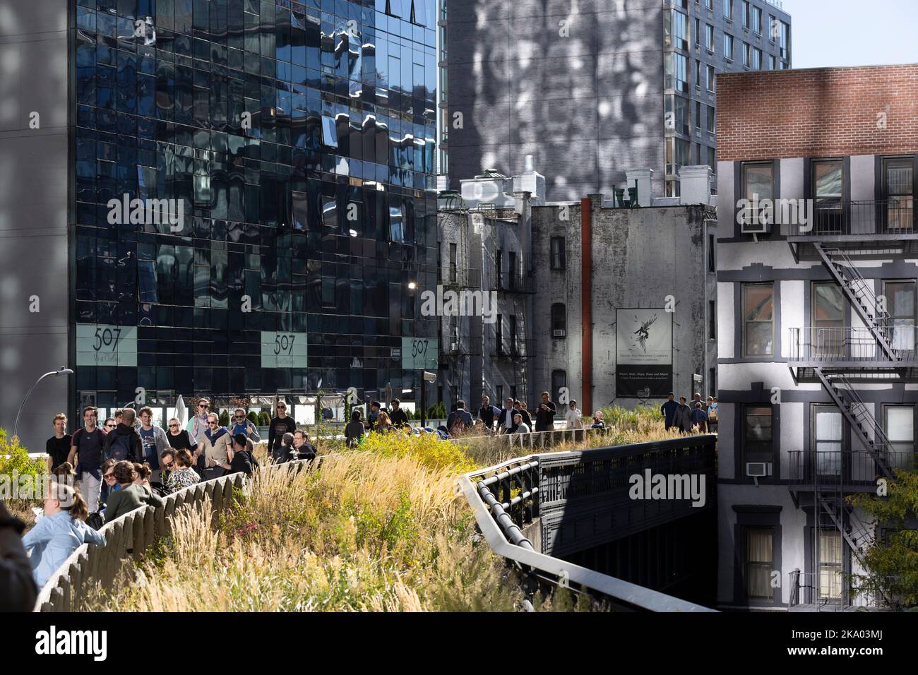 The High Line, Chelsea, Manhattan Stock Photo - Alamy