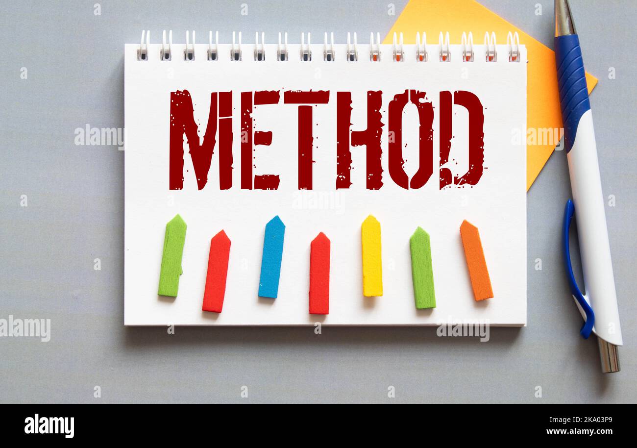 Black alphabet letter in word method on white felt board background ...