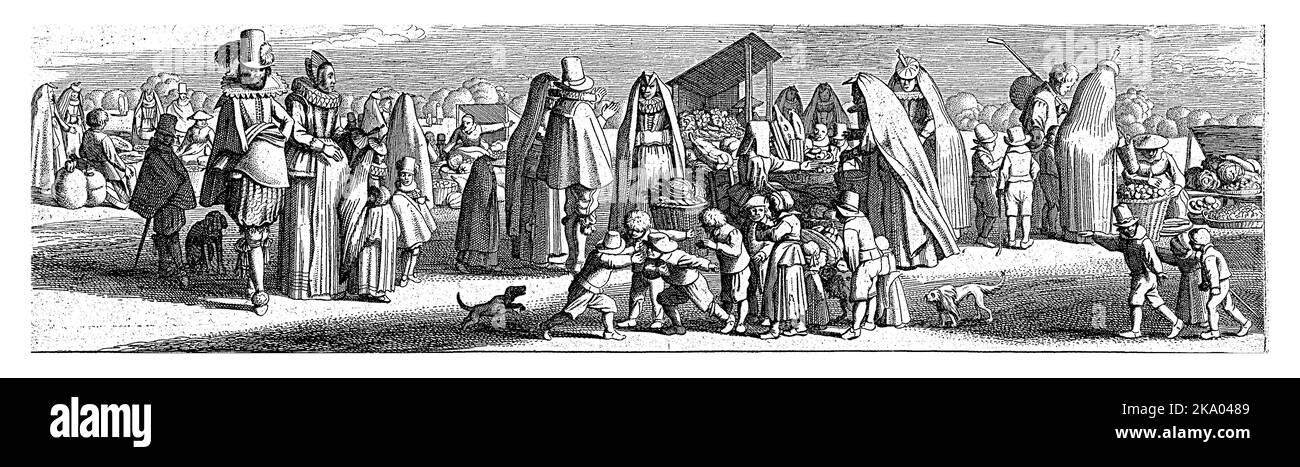 Art on market stall Cut Out Stock Images & Pictures - Alamy