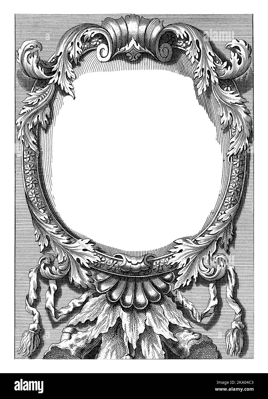 Cartouche with Latin text, Johannes Hondius, 1700 - 1799 A decorated ...