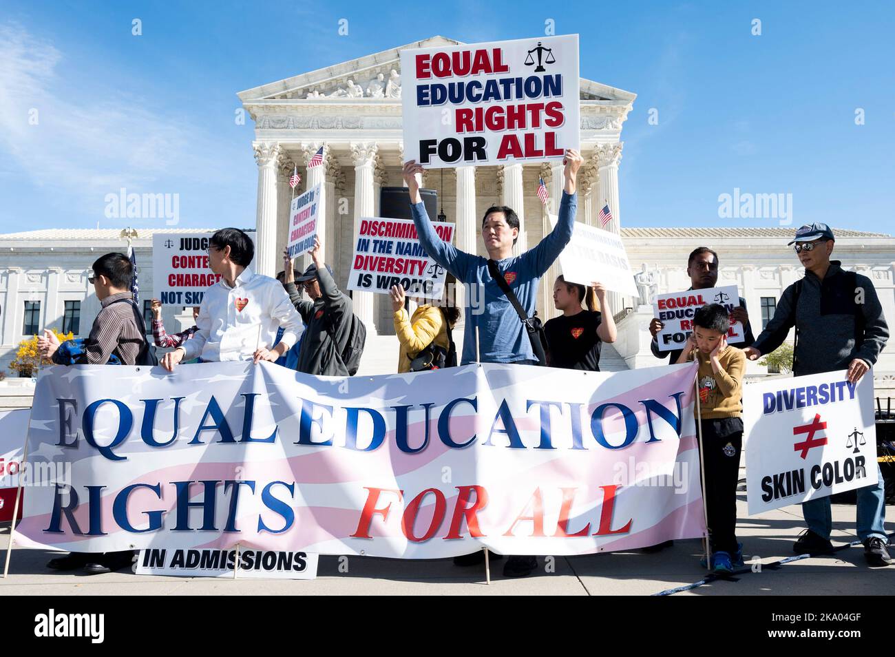 Asian american rights rally hi-res stock photography and images - Alamy
