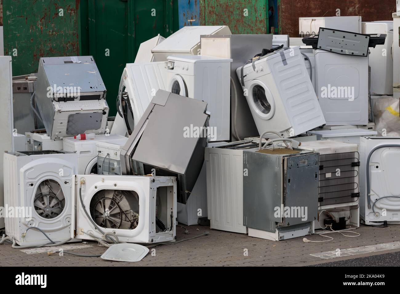 Destroyed machines hi-res stock photography and images - Alamy