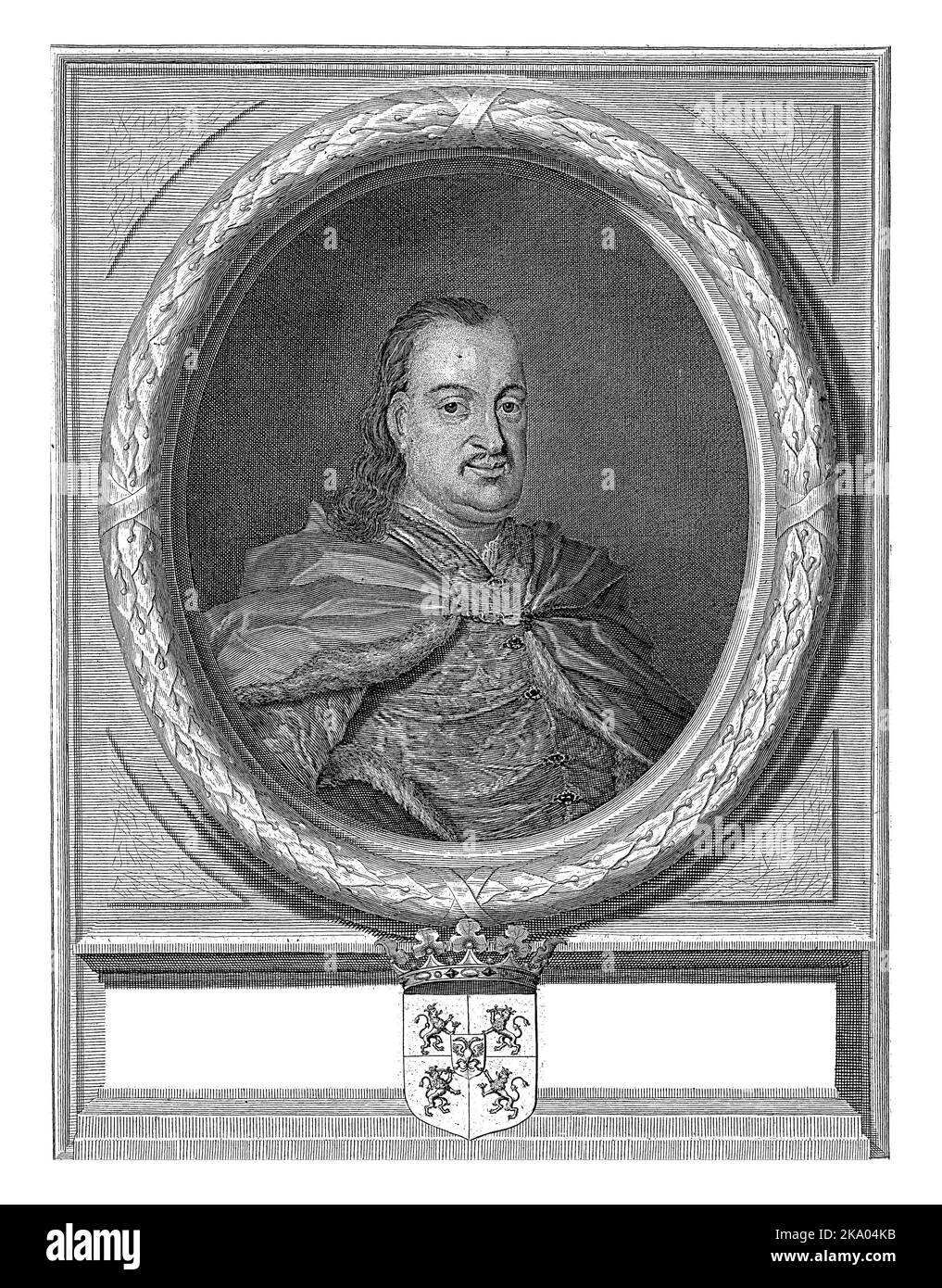 Portrait of Imre Thokoly, Prince of Transylvania (1690) and Prince of ...