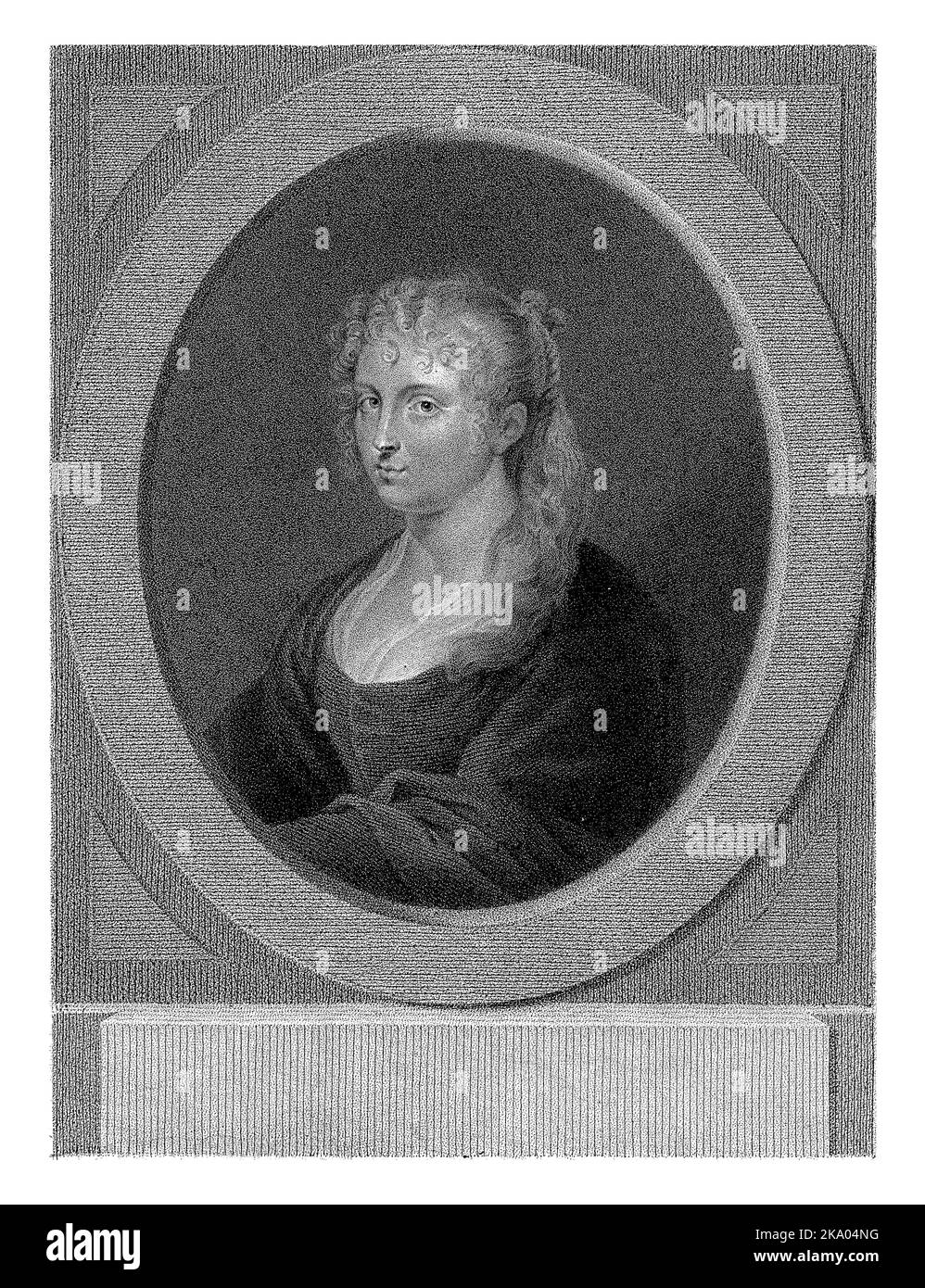 Portrait bust of the first wife of the painter Peter Paul Rubens ...