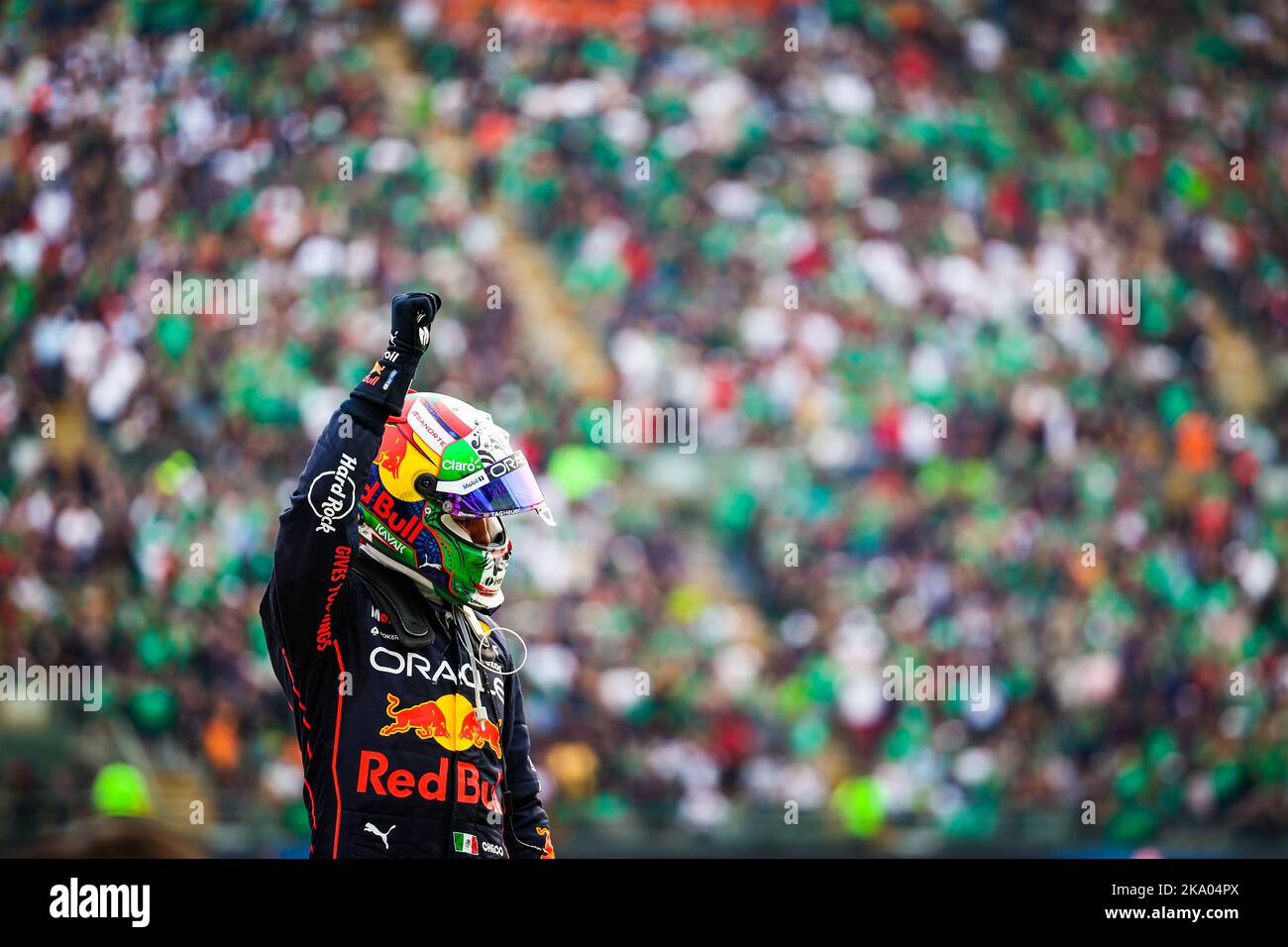PEREZ Sergio (mex), Red Bull Racing RB18, portrait during the Formula 1 ...