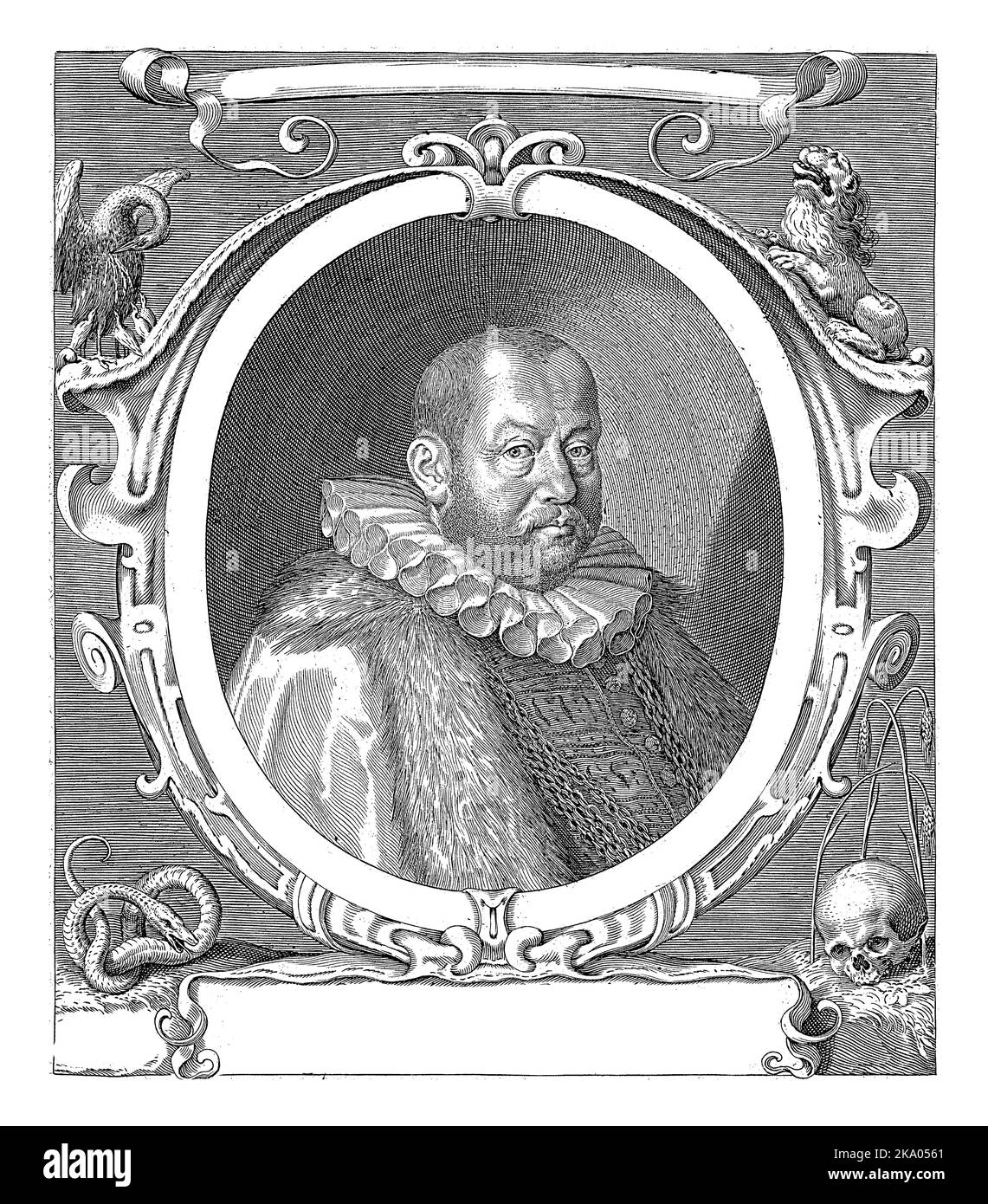 Johann Georg Godelmann at age 42, a German jurist and author of tracts ...