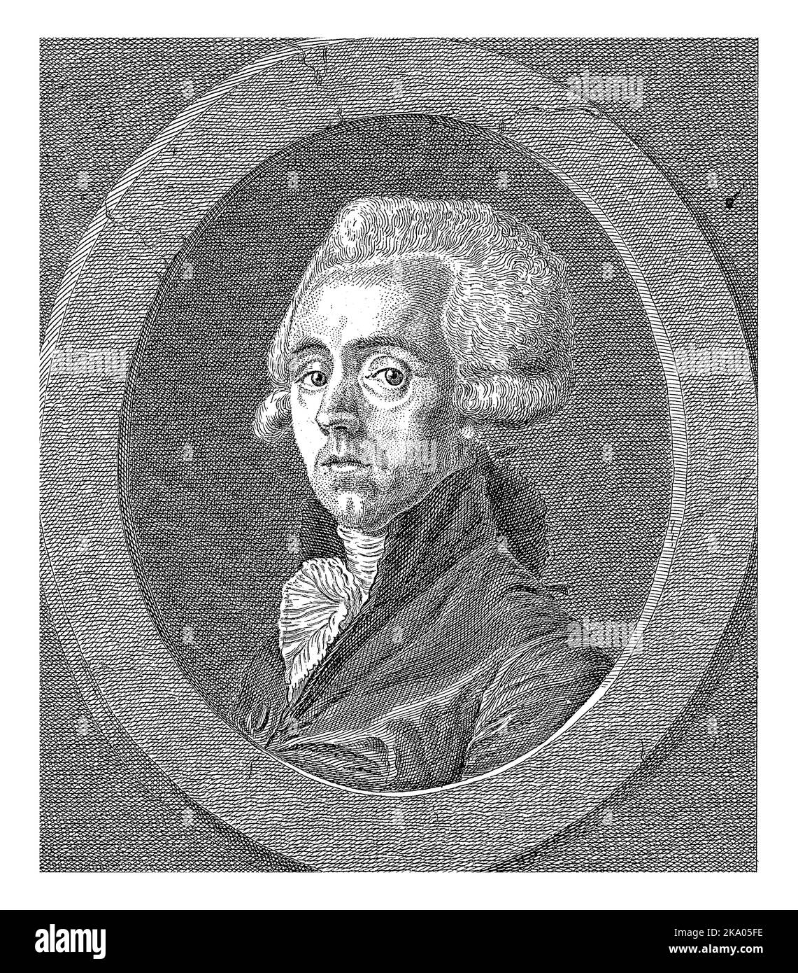 Portrait of Jean-Louis Baudelocque, Pieter de Mare, after Le Camus ...