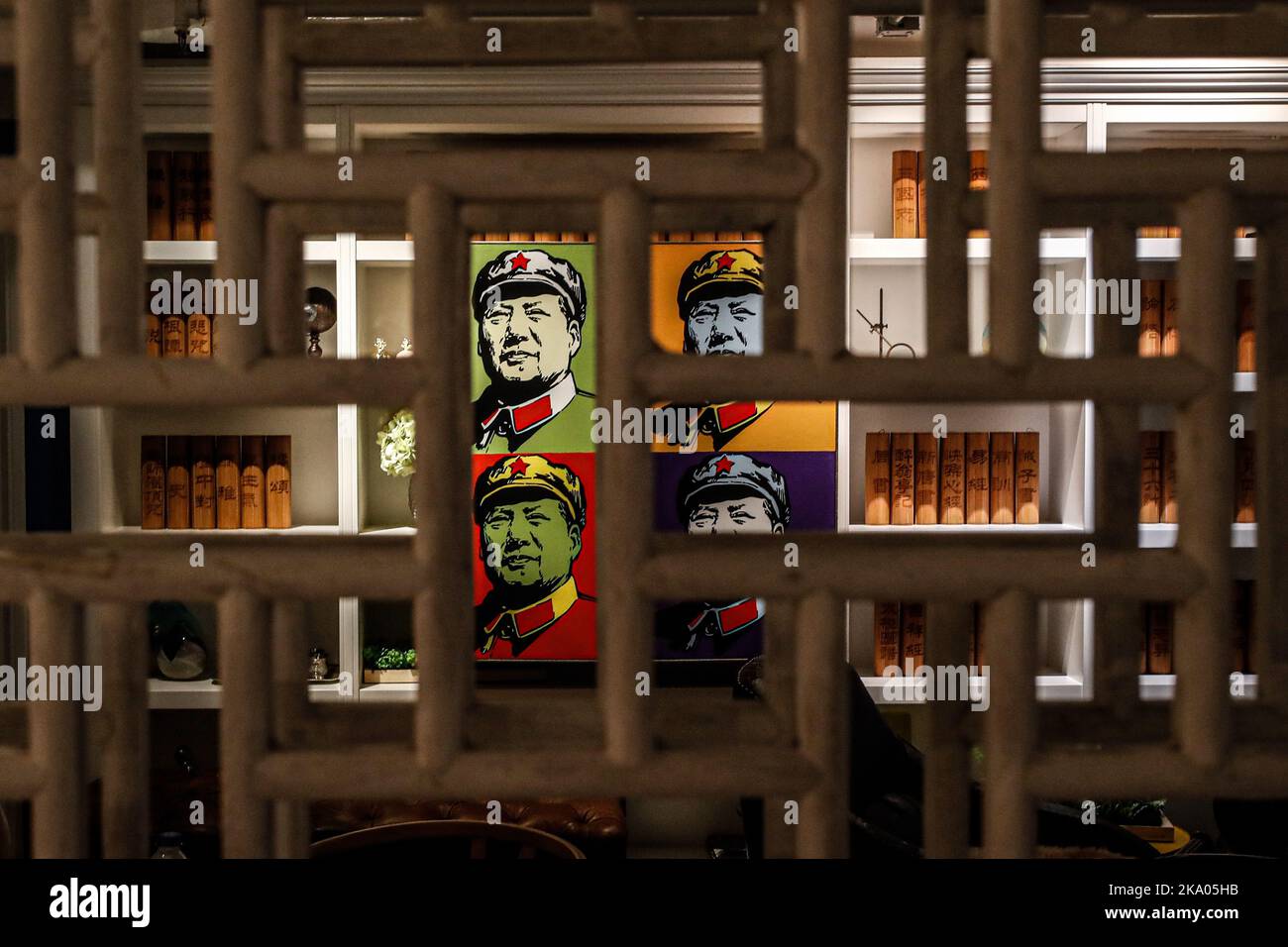 October 31, 2022, Hong Kong, Hong Kong, Hong Kong: Portraits of Mao ...
