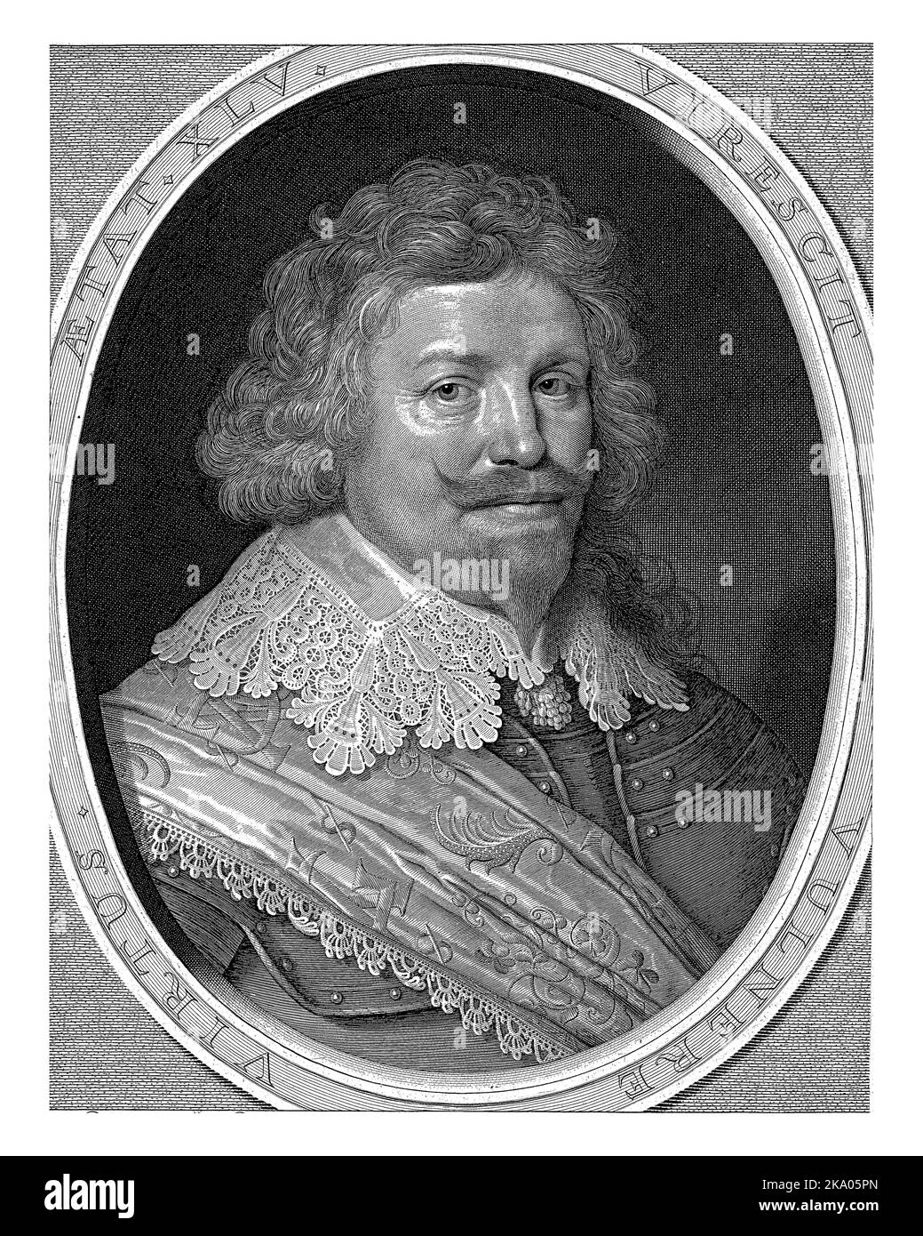 Portrait of Gaspard de Coligny, Duke of Chatillon aged 45, chest piece ...