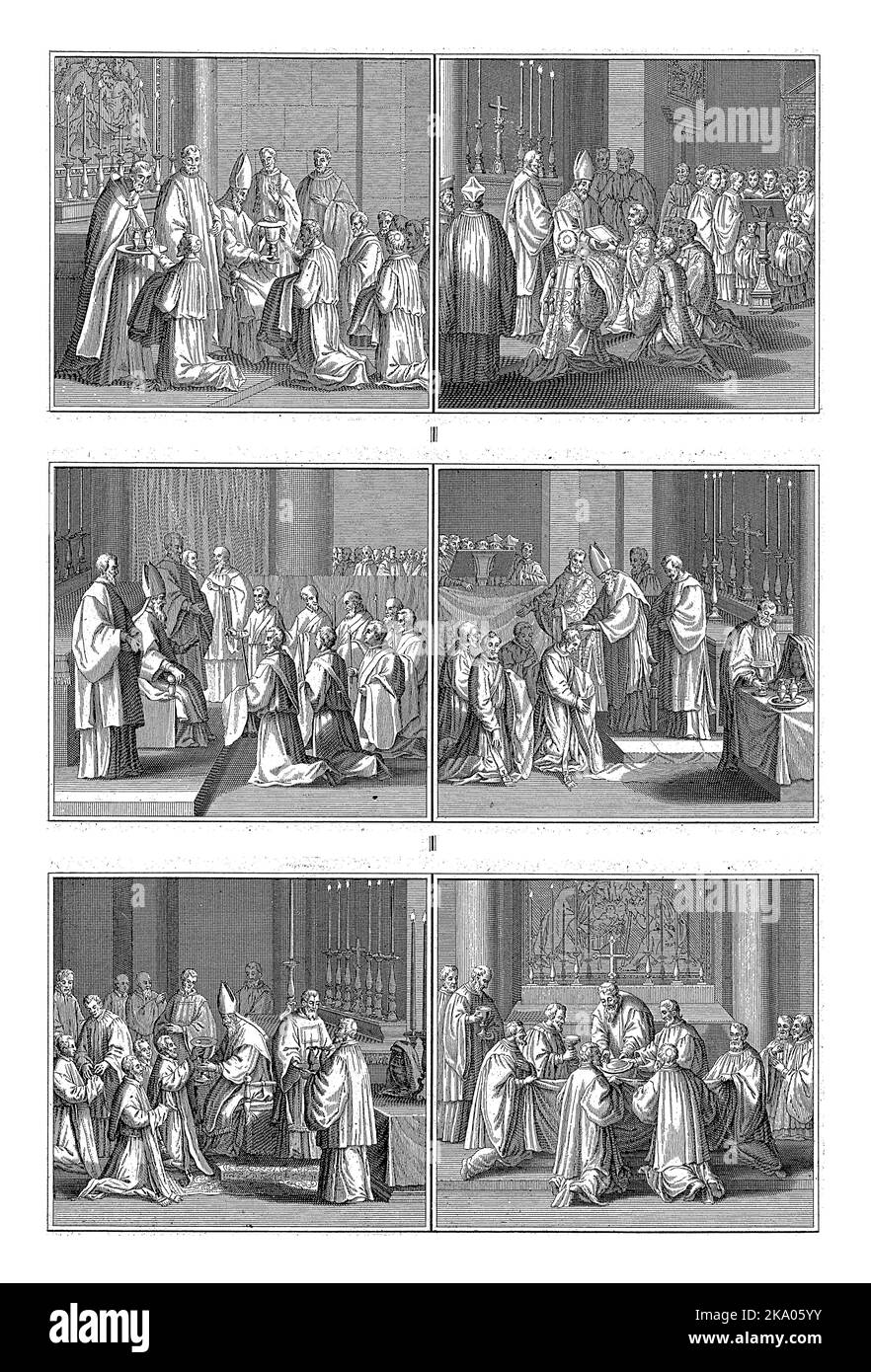 The Three Higher Orders in the Roman Catholic Church, Bernard Picart ...