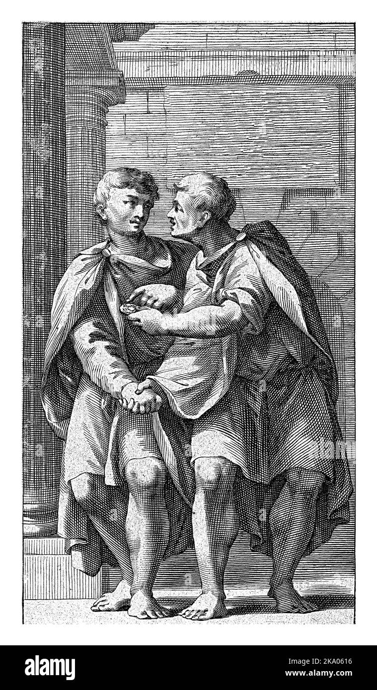 Two men title page Cut Out Stock Images & Pictures - Alamy