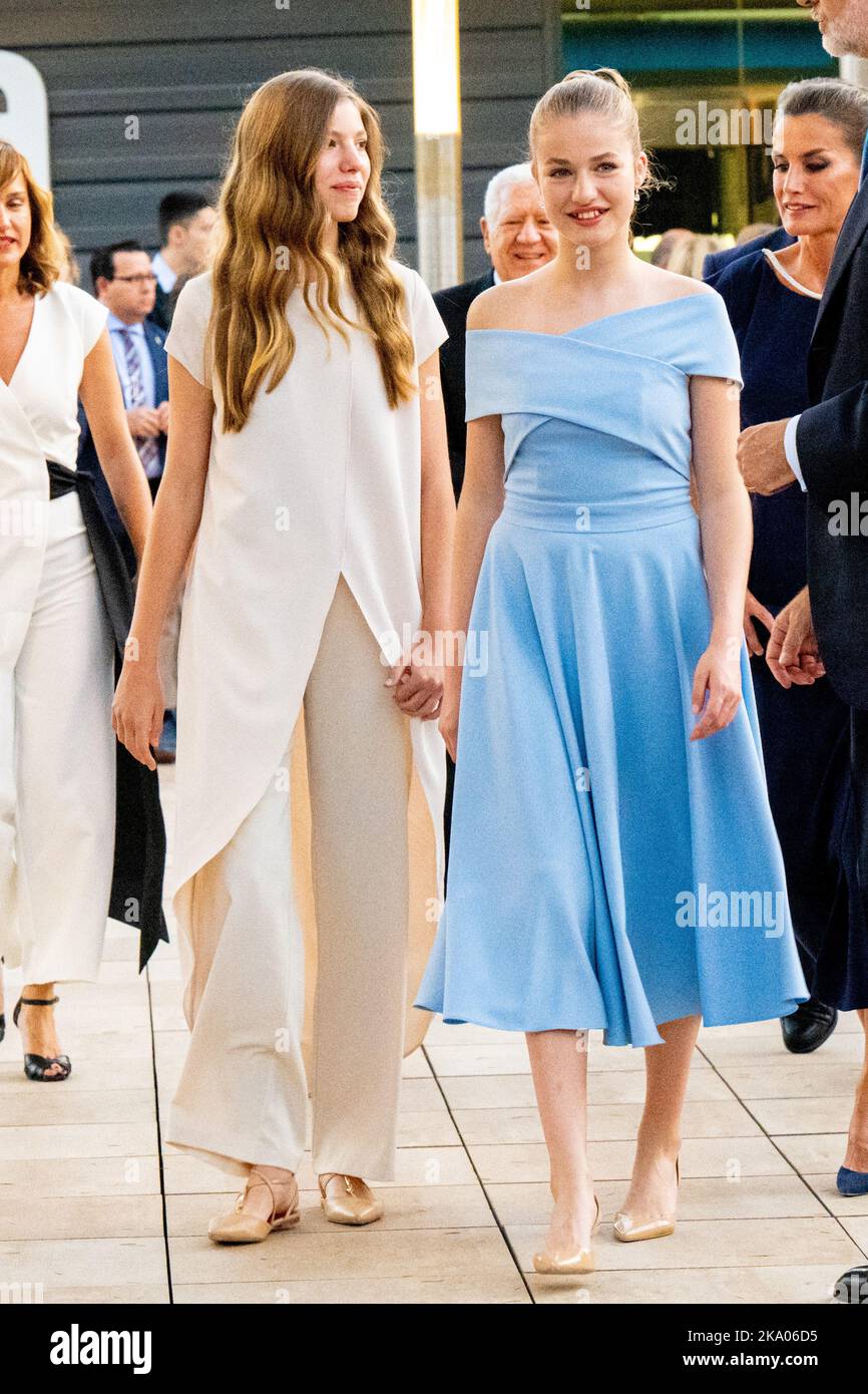 Princess Leonor of Spain, Princess of Asturias celebrates her 17th ...