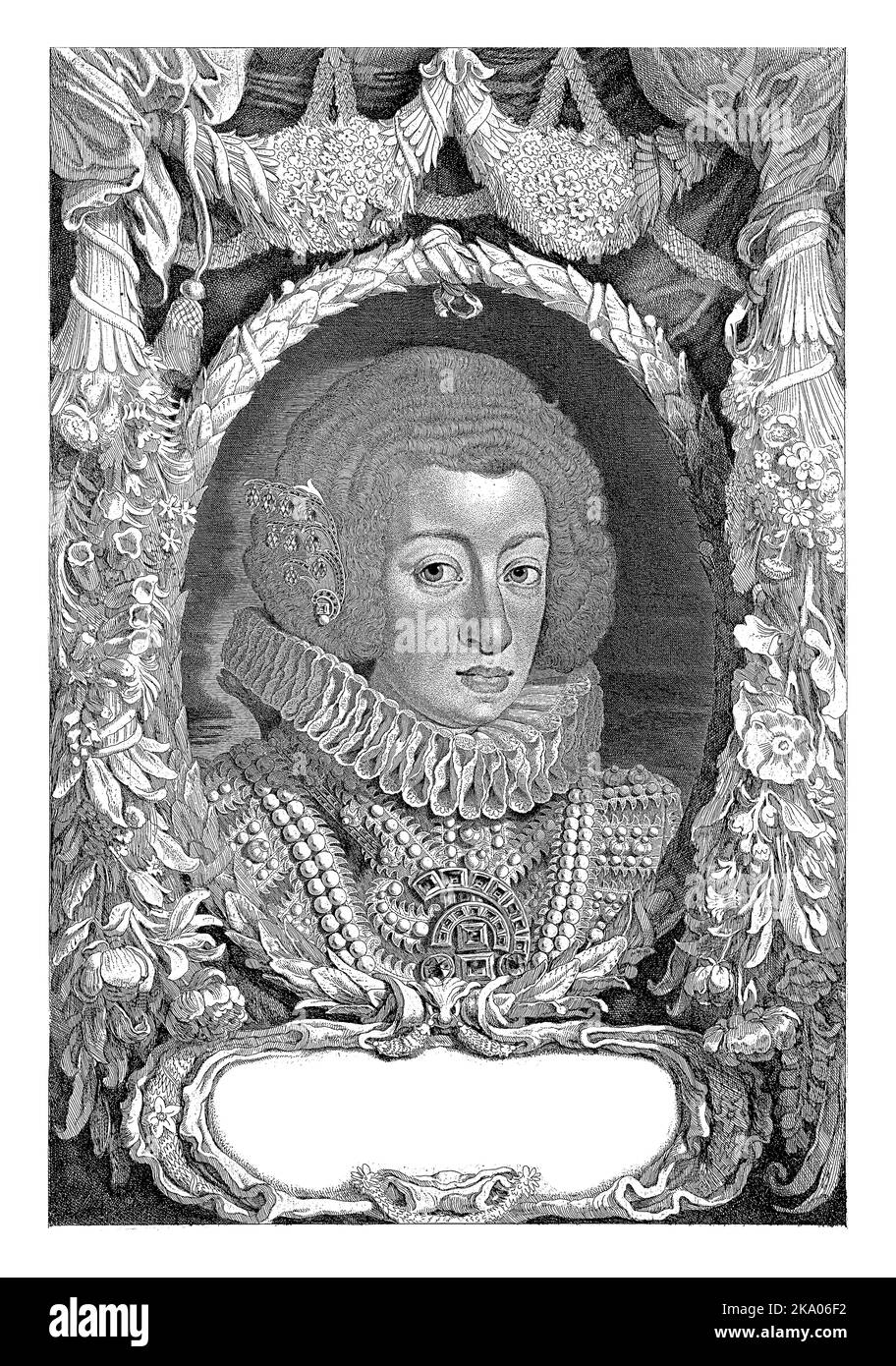 Portrait of Maria Anna of Spain, wife of the Holy Roman Emperor ...