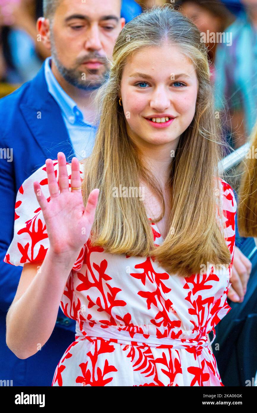 Princess Leonor of Spain, Princess of Asturias celebrates her 17th ...
