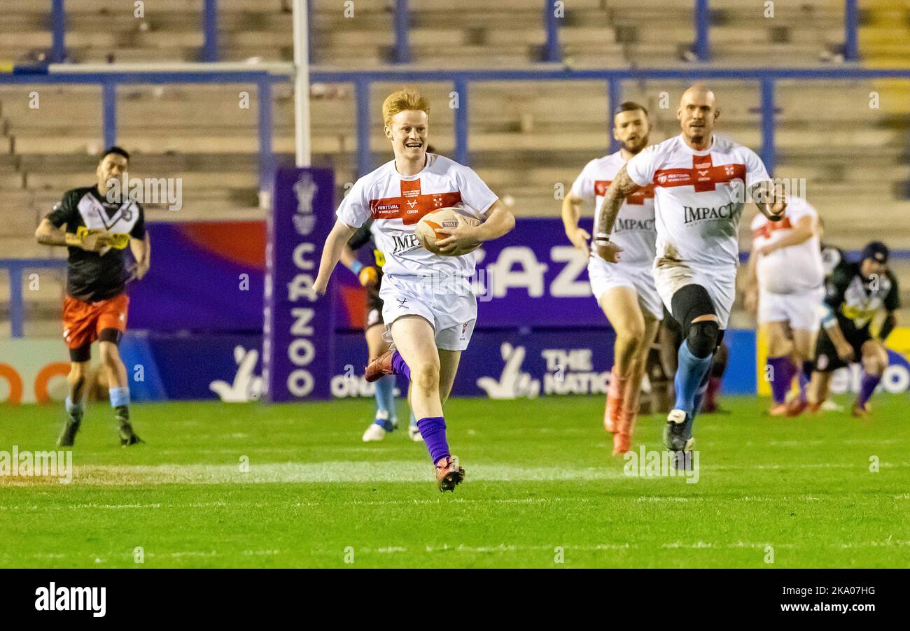Warrington, Cheshire, UK. 30th Oct, 2022. The first ever Final of the ...