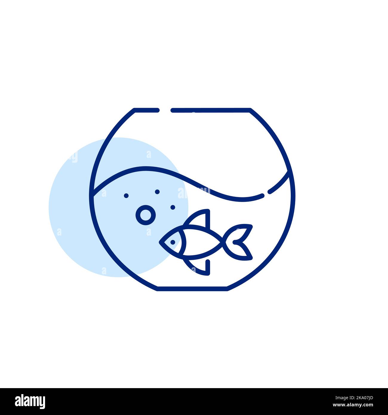 Fish tank cut out Stock Vector Images - Alamy