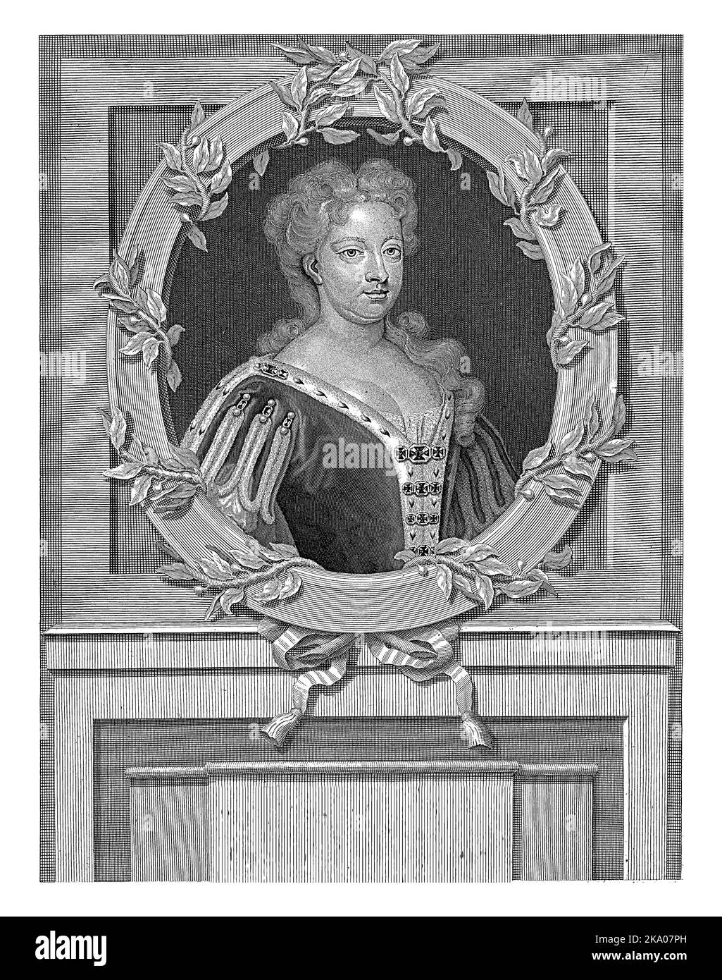 Portrait of Caroline of Anspach, Queen of Great Britain, Philip of ...