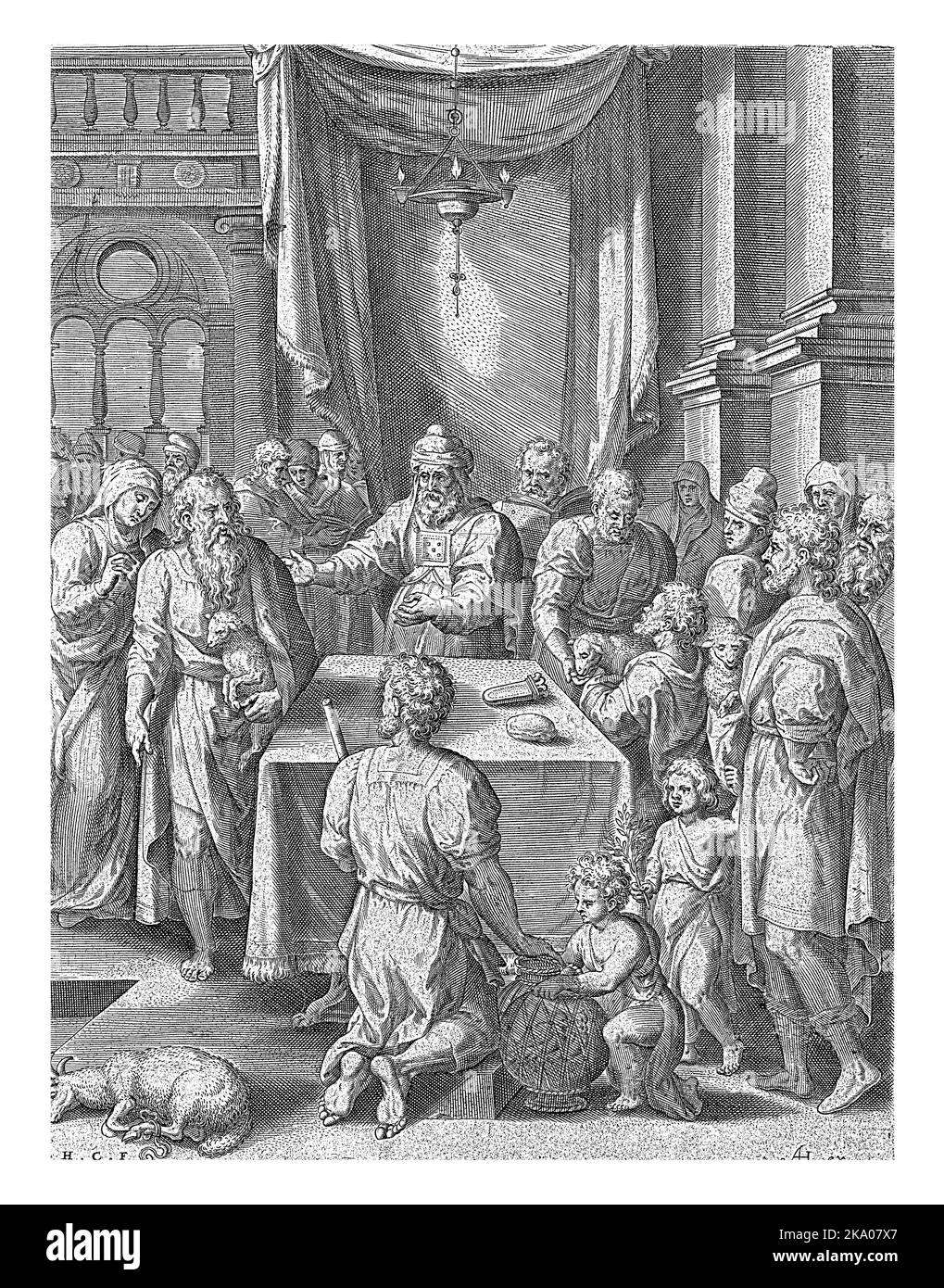 Anna at the temple Cut Out Stock Images & Pictures - Alamy