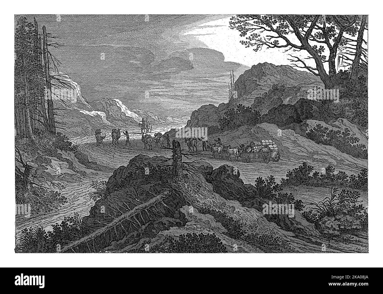 The ancient road of mules and horses hi-res stock photography and ...
