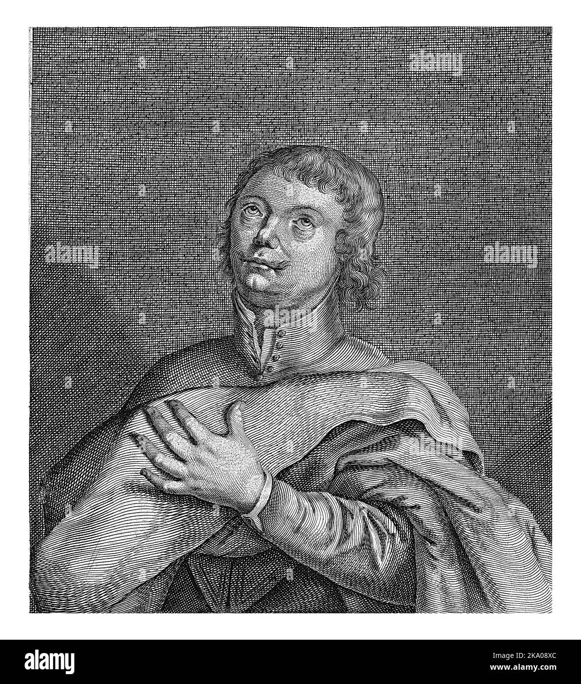 Draped over shoulders Black and White Stock Photos & Images - Alamy