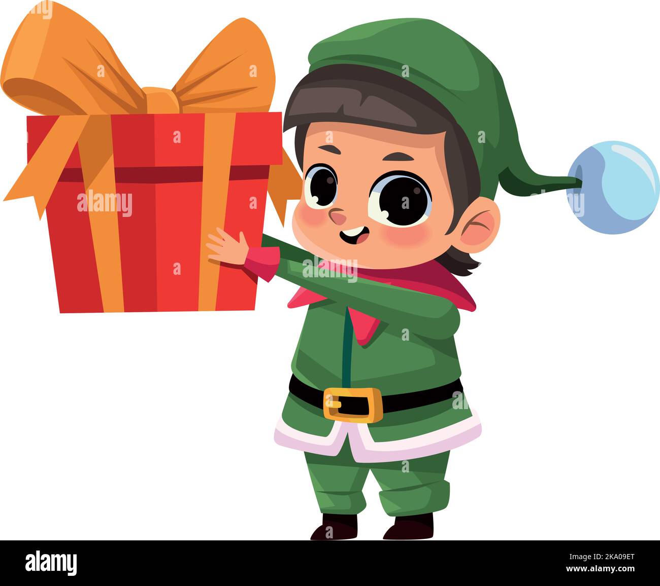 Elf help Stock Vector Images - Alamy