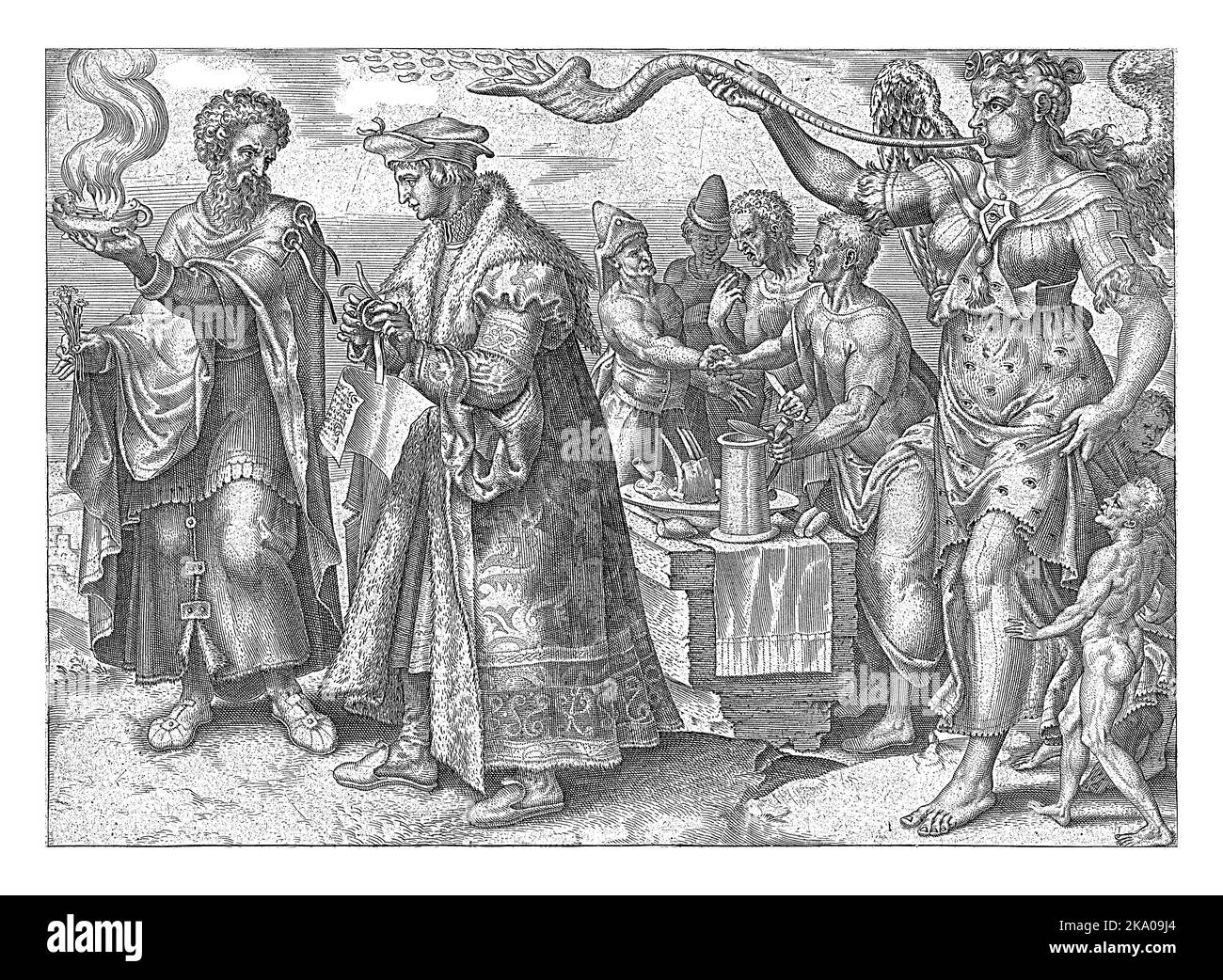 Point of honor Black and White Stock Photos & Images - Alamy