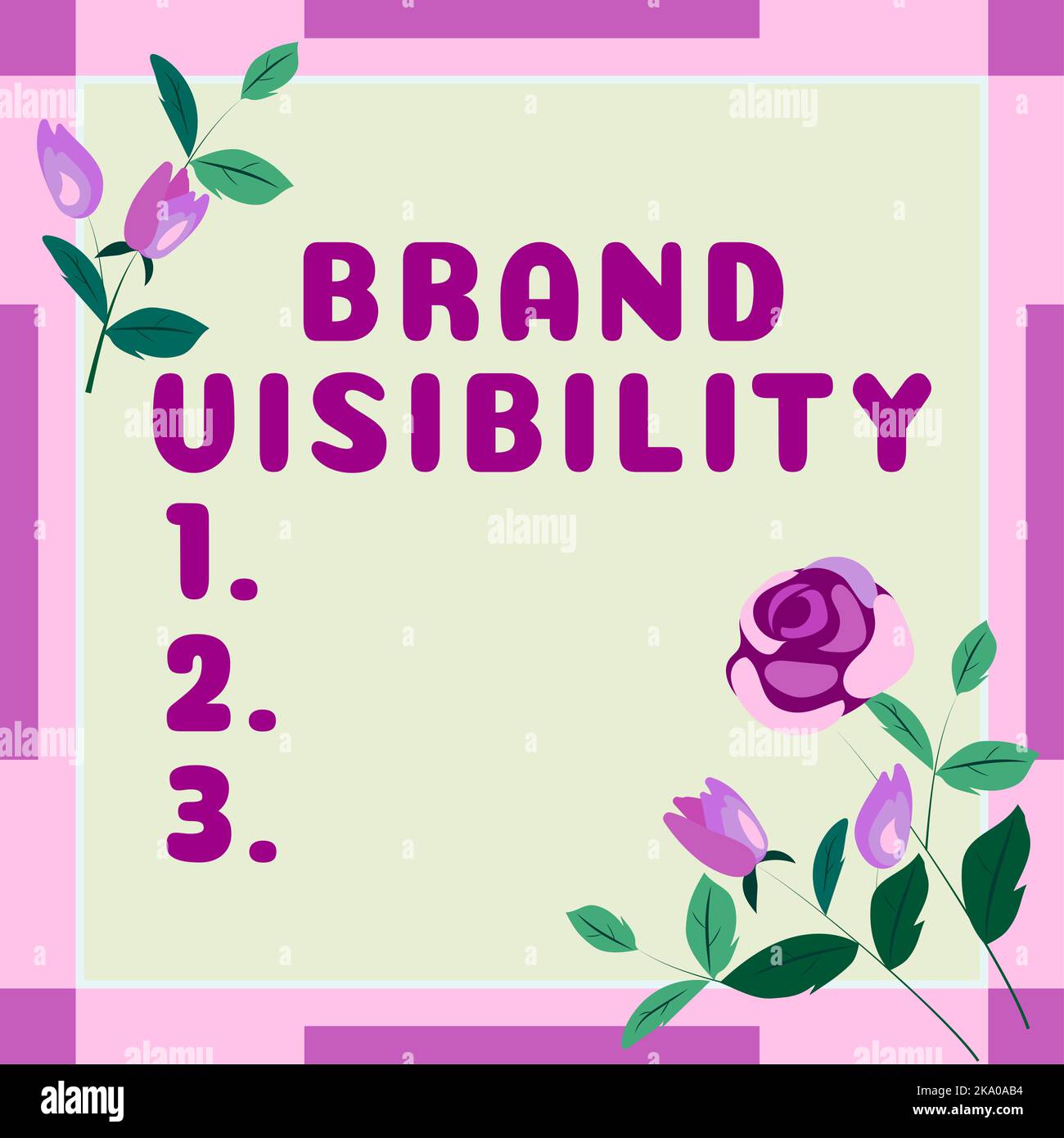 Text sign showing Brand Visibility. Business approach dividing the cost ...